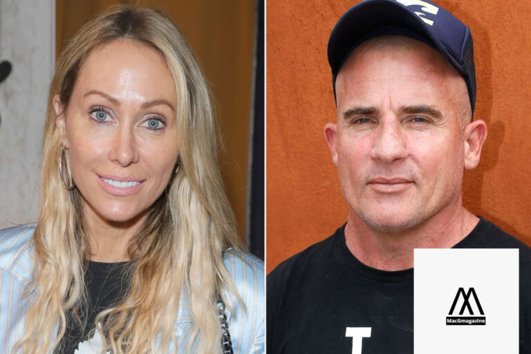 Tish Cyrus is engaged to The Bristish Actor and Star Dominic Purcell ...